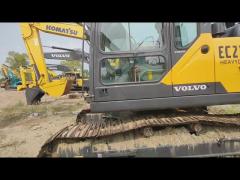 Volvo EC210 Hydraulic Used Long Reach Excavator Crawler Excavator Types 20500kg