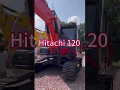 0.52m3 Original Japanische Farbe Hitachi Gebrauchtgeräte Geräuscharm Hitachi Ex 120