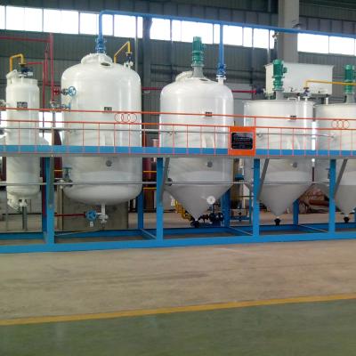 China Mini vegetable oil processing machine oil refinery machinery for sale