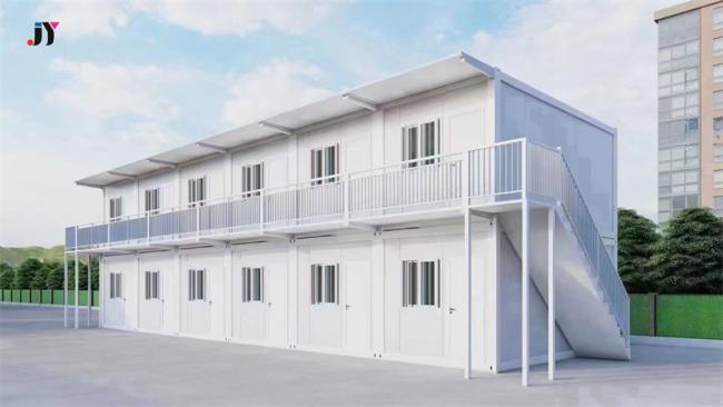 China Prefabricated House Kiosk Houses Mobile Tiny Home Office Steel Structure Factory Container House