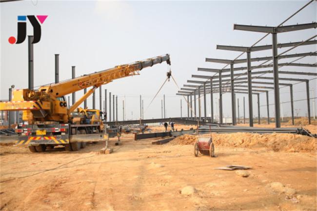 Economical Prefab Steel Frame Structure Warehouse Pig Cow Shed Farm Building