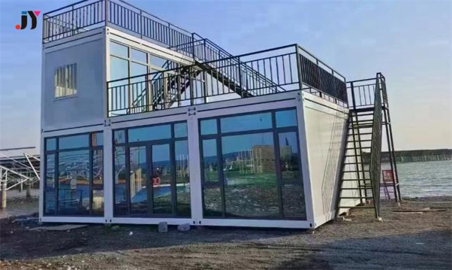 China Light Steel Structure Modular Prefab Tiny Container Homes Flat Pack Container House