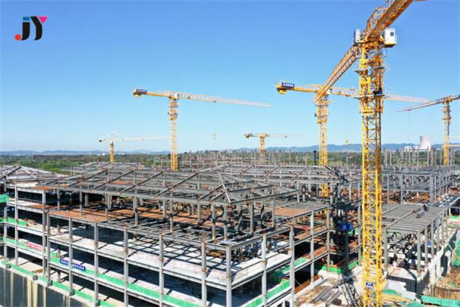 High Rise Steel Structure Hotel Building Multi-Storey Steel Structure Office Building