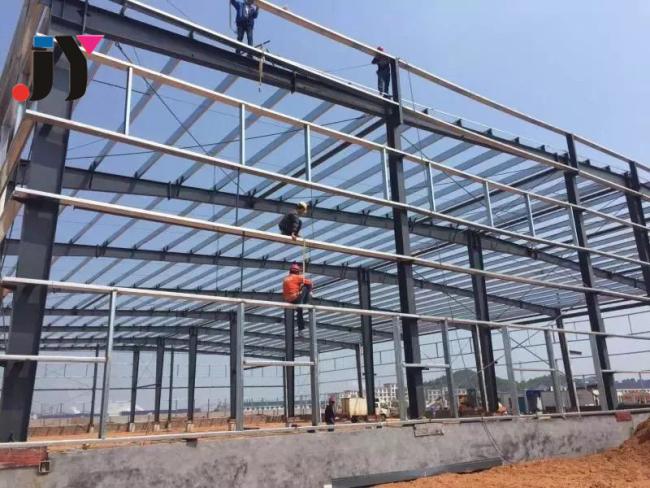 Industrial Workshop Shed Big Prefab House Steel Structure Warehouse