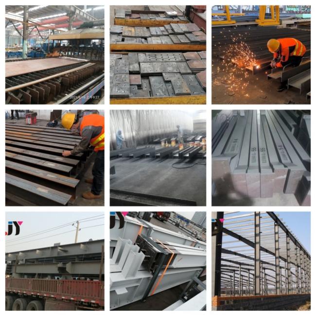 Prefabricated Large Span Metal Frame Shed Design Steel Structure Workshop Warehouse for Sale