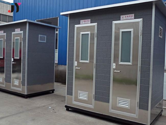 China Prefab Prefabricated Outdoor Cheap Modular Public 20FT 40FT Mobile Portable Container Toilet for Sale
