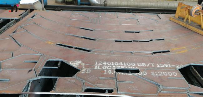Steel Structure CNC Laser Cutting Parts