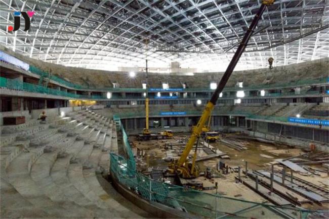 Prefab Space Frame Arch Roof Hall Steel Structure Shopping Mall Industrial Building
