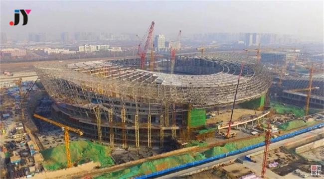 Prefab Space Frame Arch Roof Hall Steel Structure Shopping Mall Industrial Building
