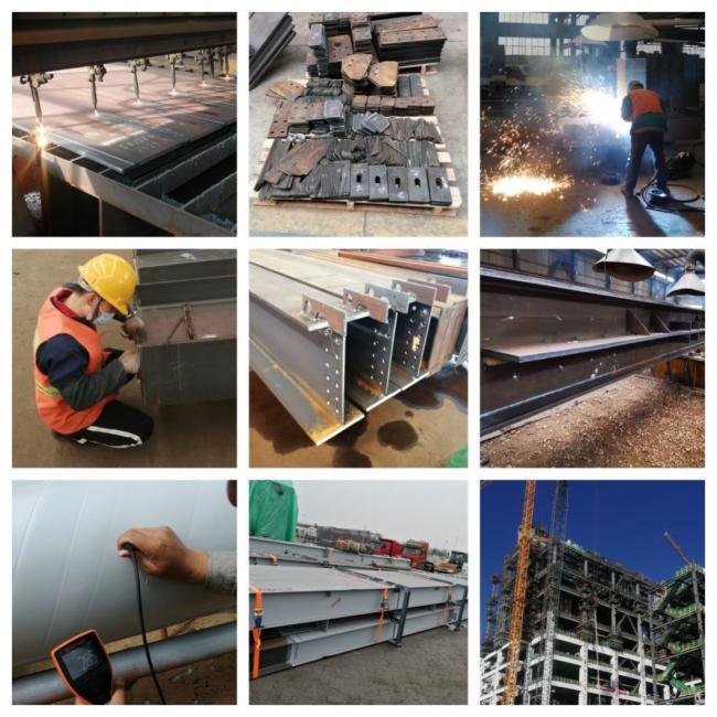 Workshop Hangar Shed Steel Structure Building Prefabricated Warehouse Pre Engineered Building