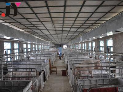 China Steel Structure Poultry Broiler Duck Houses Farm Construction Made of H-Section Steel for sale