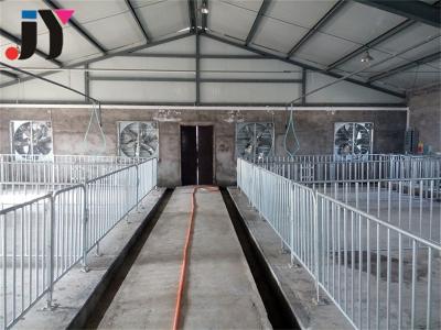 China Steel Structure Poultry Broiler Duck Houses Farm Construction Made of H-Section Steel for sale