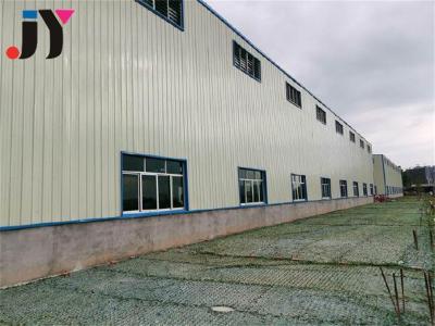China Affordable Fan-Cooled H-Section Steel Prefabricated Cow Shed Structures for Dairy Barn for sale