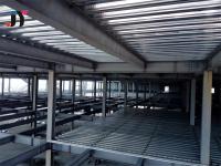 China Customized Multi-Tier Loft Mezzanine Floor Platform Racking with Steel Structure Bridge for sale