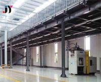 China Customized Multi-Tier Loft Mezzanine Floor Platform Racking with Steel Structure Bridge for sale