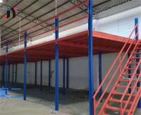 China Customized Multi-Tier Loft Mezzanine Floor Platform Racking with Steel Structure Bridge for sale