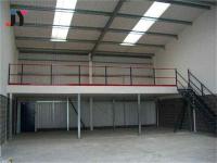 China Customized Multi-Tier Loft Mezzanine Floor Platform Racking with Steel Structure Bridge for sale