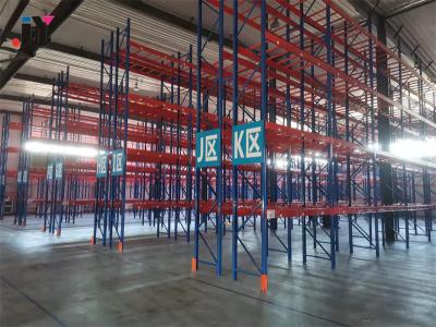 China Customized H-Section Steel Warehouse Rack Storage Shelf for Heavy Duty Pallet Racking for sale