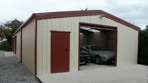 Cina 20-30m2 Easy Assemble Carports in metallo Shed Roof Design Strutturale Steel Car Garage in vendita