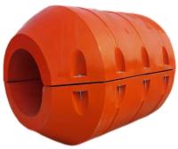 China Easy to Install DN500 PE Float for Sand/Slurry Dredging Durable and Orange Outer Shell for sale
