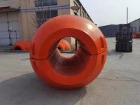 China Easy to Install DN500 PE Float for Sand/Slurry Dredging Durable and Orange Outer Shell for sale