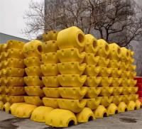 China Easy to Install DN500 PE Float for Sand/Slurry Dredging Durable and Orange Outer Shell for sale