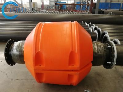 Cina Pipe galleggianti di plastica gialle con resistenza agli urti e densità di PU interna di 35 kg/cubo in vendita