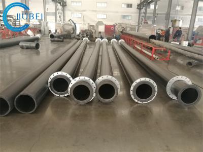Cina Tubo UHMWPE resistente all'usura per lo scarico di sabbia/scurro/mina lunghezza 11,8 m in vendita