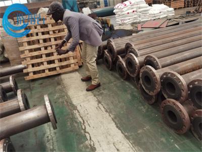 China Stalen flenzenverbinding UHMWPE-pijpleiding voor de productie van zware slurry Te koop