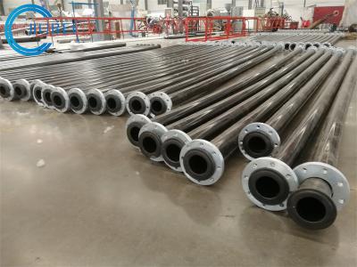 Cina Tubo UHMWPE a flange di grande diametro lunghezza unitaria 11,8 m/5,8 m Basso tasso di contrazione in vendita
