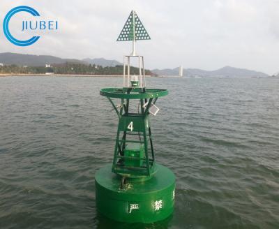 China 35 kg/cubo PU Densidade Jb1800 Diâmetro Boia de navegação marítima com marca de dia Iala e marca superior à venda