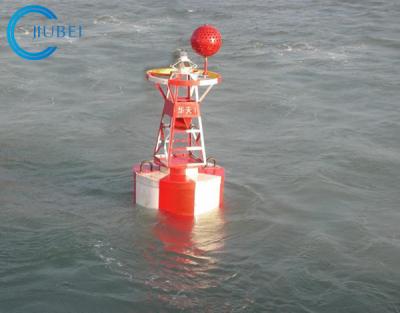 China 35 kg/cubo PU Densidade Jb1800 Diâmetro Boia de navegação marítima com marca de dia Iala e marca superior à venda