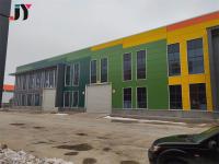 China 1% Tolearance Bolt Connection Steel Structure Warehouse for Prefabricated Frame Workshop for sale