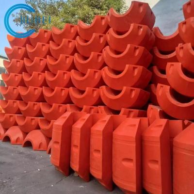 China 1200 mm lengte PE-drijvers voor drijvende pijpleidingen voor het drogen van pijpen, met inbegrip van moeren en wasmachines Te koop