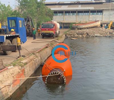 Китай 1200 мм HDPE смонтированные трубы плавающие для дренажа полиэтиленовые плавающие ошейники включены продается