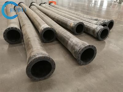 China 20 inch Marine Floating Dredging Rubber Hose Pipe voor het lossen van zand/slurry/carol/modder Te koop