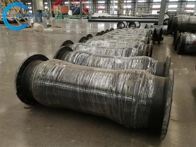 China 20 inch Marine Floating Dredging Rubber Hose Pipe voor het lossen van zand/slurry/carol/modder Te koop