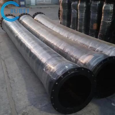 China 20 inch Marine Floating Dredging Rubber Hose Pipe voor het lossen van zand/slurry/carol/modder Te koop