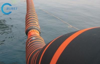 China 20 inch Marine Floating Dredging Rubber Hose Pipe voor het lossen van zand/slurry/carol/modder Te koop