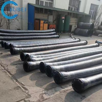 Cina 8 pollici 6 pollici 20 piedi miniera gomma dragaggio tubo di scarico con la pressione di scoppio in vendita