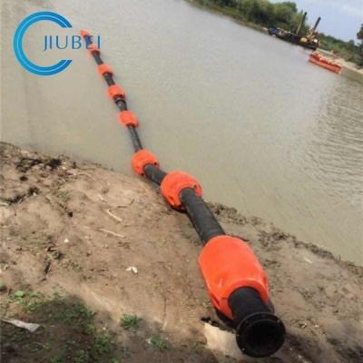 Китай DN500 Желтый/оранжевый устойчивый к ударам HDPE трубопроводные плавучие ошейники для кабельных/драговых трубопроводов продается