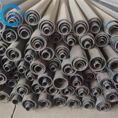 China PE100 HDPE-pijp voor watervoorziening/dredging van fijn zand 11.8m/5.8m Lengte Flanke/Butt Fusion Welding Connection Te koop