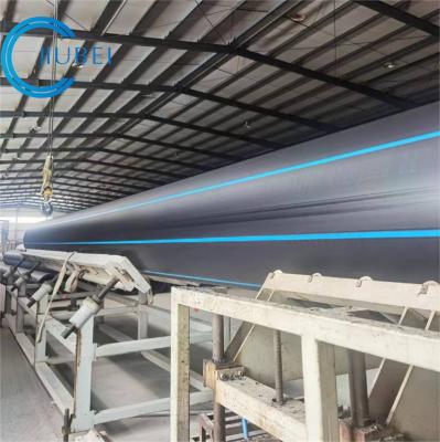 China PE100 HDPE-pijp voor watervoorziening/dredging van fijn zand 11.8m/5.8m Lengte Flanke/Butt Fusion Welding Connection Te koop