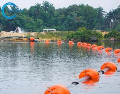 Cina DN500 HDPE PE Plastic Floating Pipe Hose Floater Float per il dragaggio marino in polietilene ad alta densità in vendita