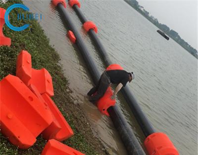 Cina DN500 HDPE PE Plastic Floating Pipe Hose Floater Float per il dragaggio marino in polietilene ad alta densità in vendita