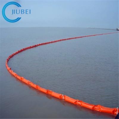China Tela de sedimento de tipo flutuante de PVC para controlo da poluição marinha e da turbidez dos rios JB280 à venda