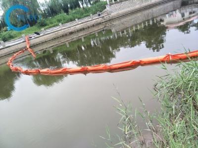 China Tela de sedimento de tipo flutuante de PVC para controlo da poluição marinha e da turbidez dos rios JB280 à venda