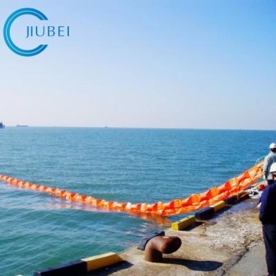 China Tela de sedimento de tipo flutuante de PVC para controlo da poluição marinha e da turbidez dos rios JB280 à venda