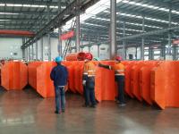 China Customized Request High Pressure Polyethylene Dredge Floater with Bolts Connection for sale