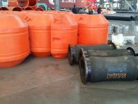 China Customized Request High Pressure Polyethylene Dredge Floater with Bolts Connection for sale
